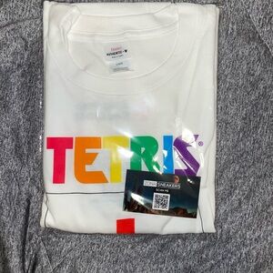 Hanes | Shirts | Tetris 4th Anniversary Red Cross Blood Donor Tshirt ...